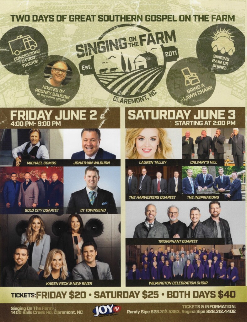 Singing on the Farm – Presented by Shiloh Church & Randy Sipe